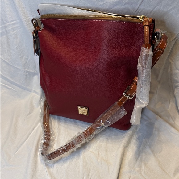 Dooney & Bourke | Bags | Dooney Bourke Wine Crossbody Bag | Poshmark
